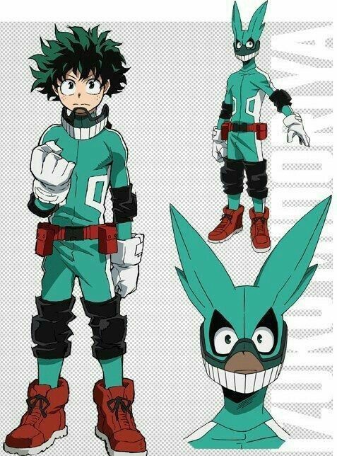 Deku old hero costume MHA, Women's Fashion, Activewear on Carousell