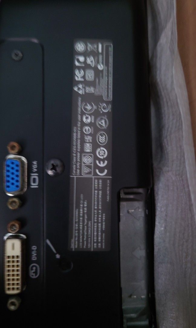 Dell 23 inch 1080p 60hz monitor, Computers & Tech, Parts & Accessories ...