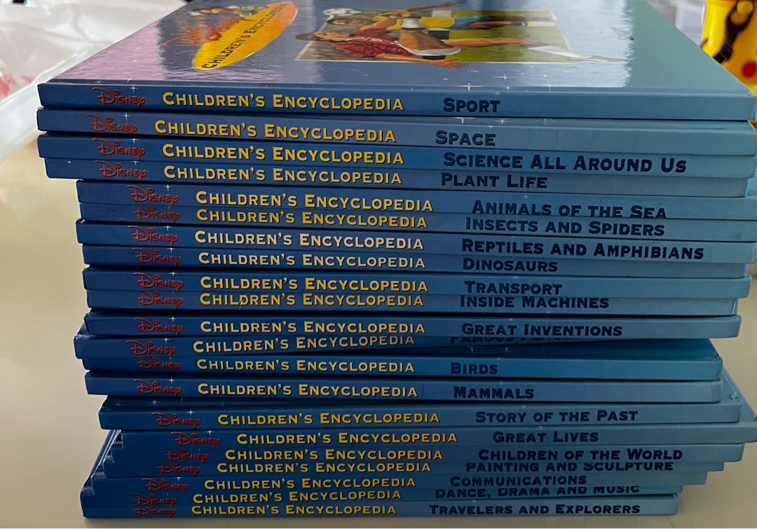 Disney encyclopedia, Hobbies & Toys, Books & Magazines, Children's ...