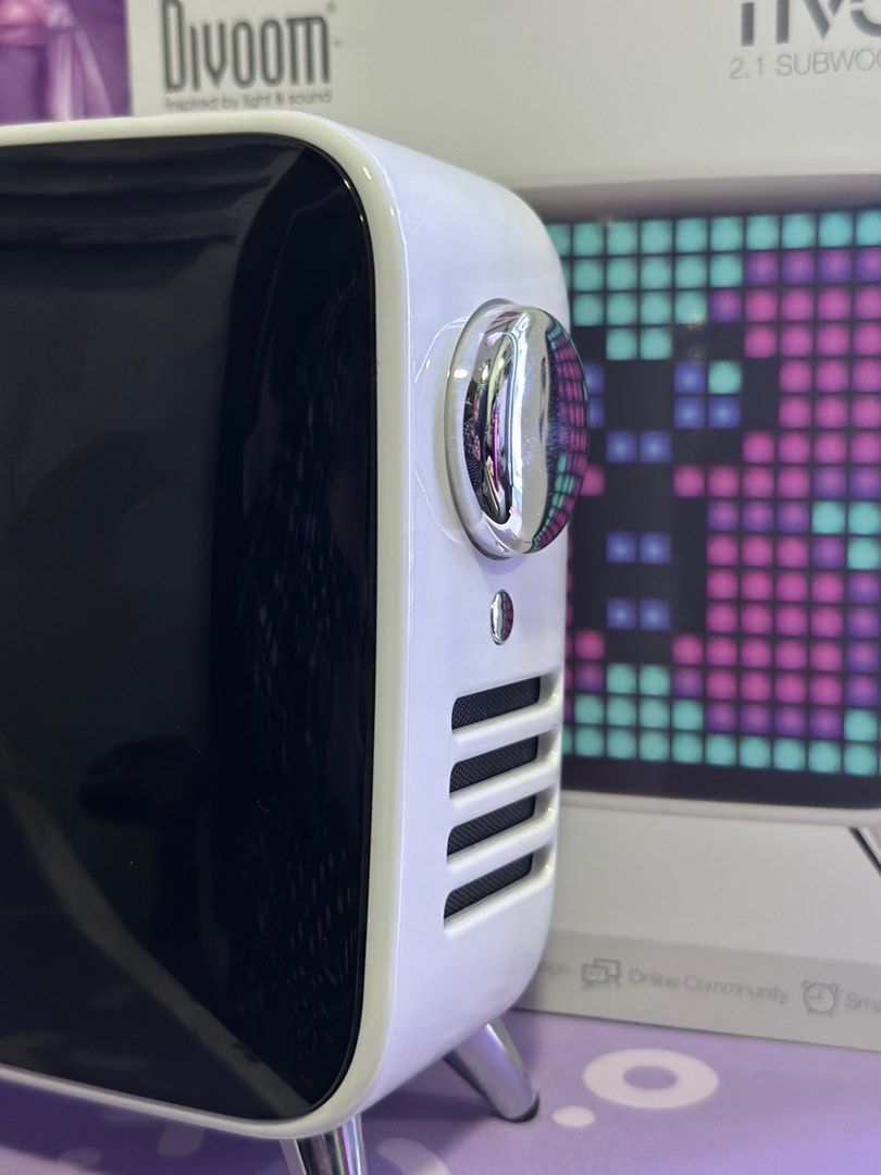 Divoom Tivoo Max Pixel Art Speaker on Carousell