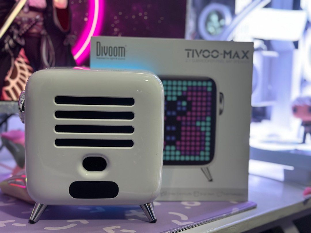 Divoom Tivoo Max Pixel Art Speaker on Carousell