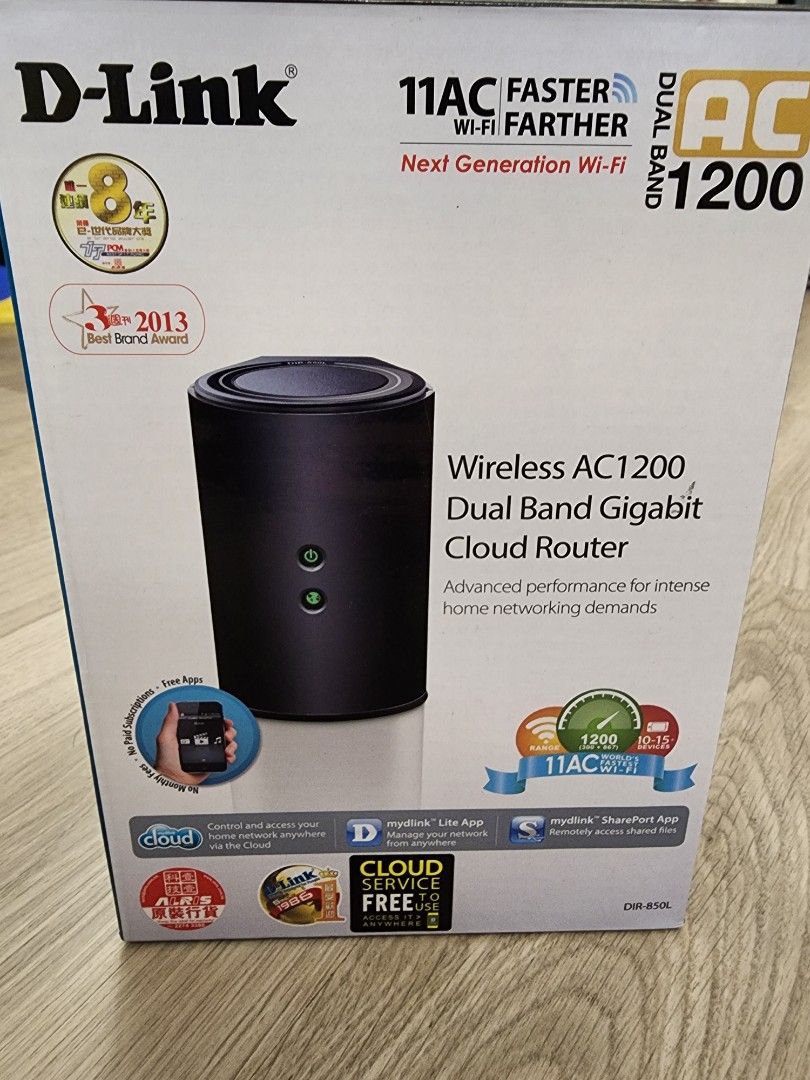 D-Link DIR-850L wireless AC1200, 電腦＆科技, 電腦周邊及配件, Wifi及上網相關產品 - Carousell