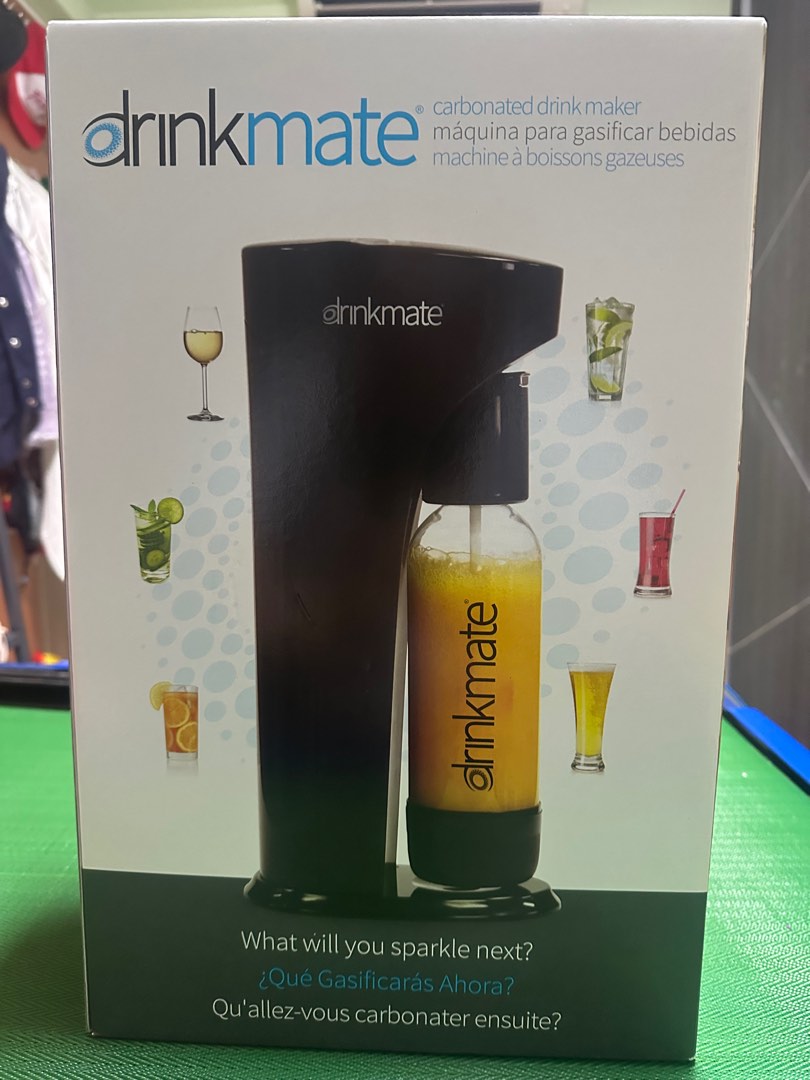 drinkmate sparkling water & soda maker, Food & Drinks, Beverages on Carousell