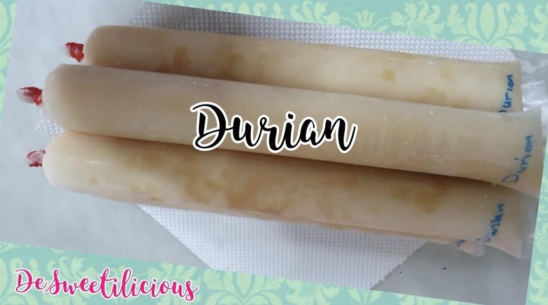 Durian Ice Pop / Durian Air Batu, Food & Drinks, Chilled & Frozen Food ...