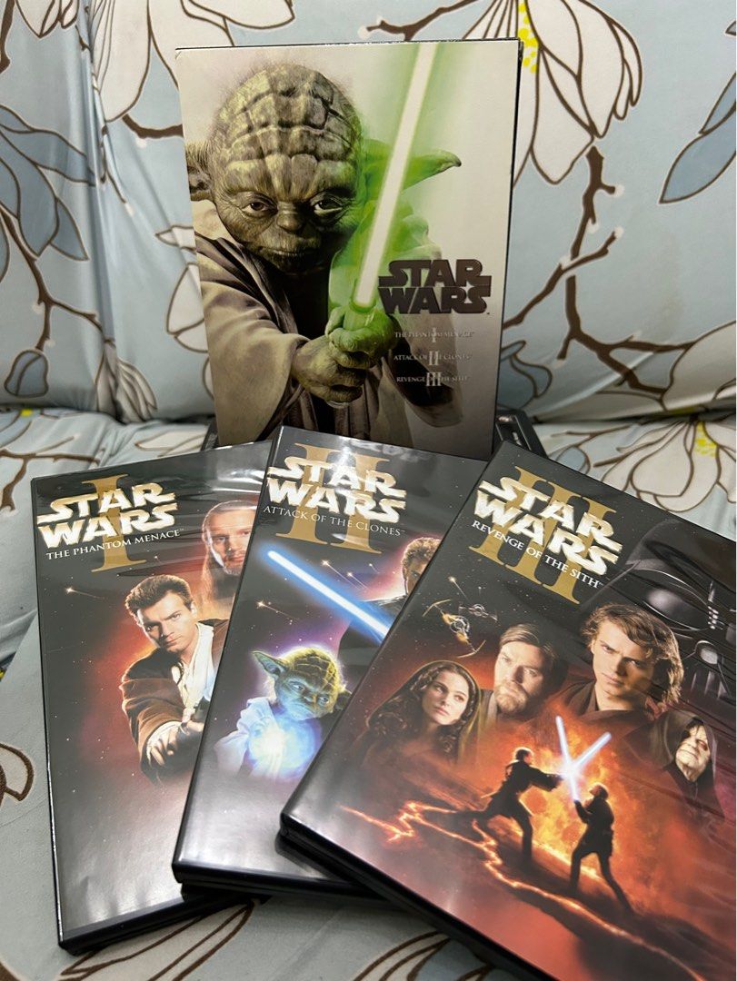 DVD Collection Star Wars 1-6 on Carousell
