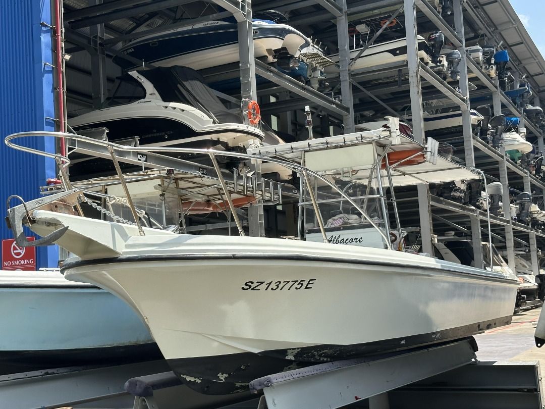 Dynaglass 28 fishing boat for sale, Sports Equipment, Other Sports ...