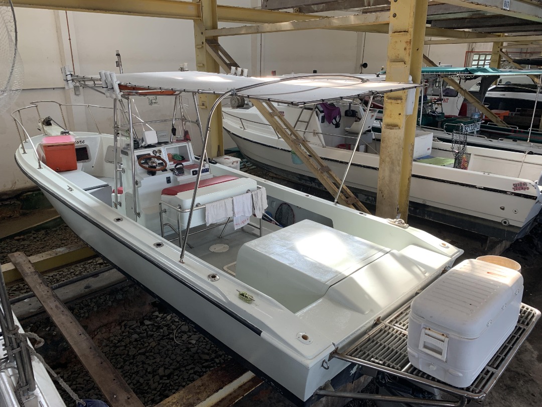 Dynaglass 28 fishing boat for sale, Sports Equipment, Other Sports ...