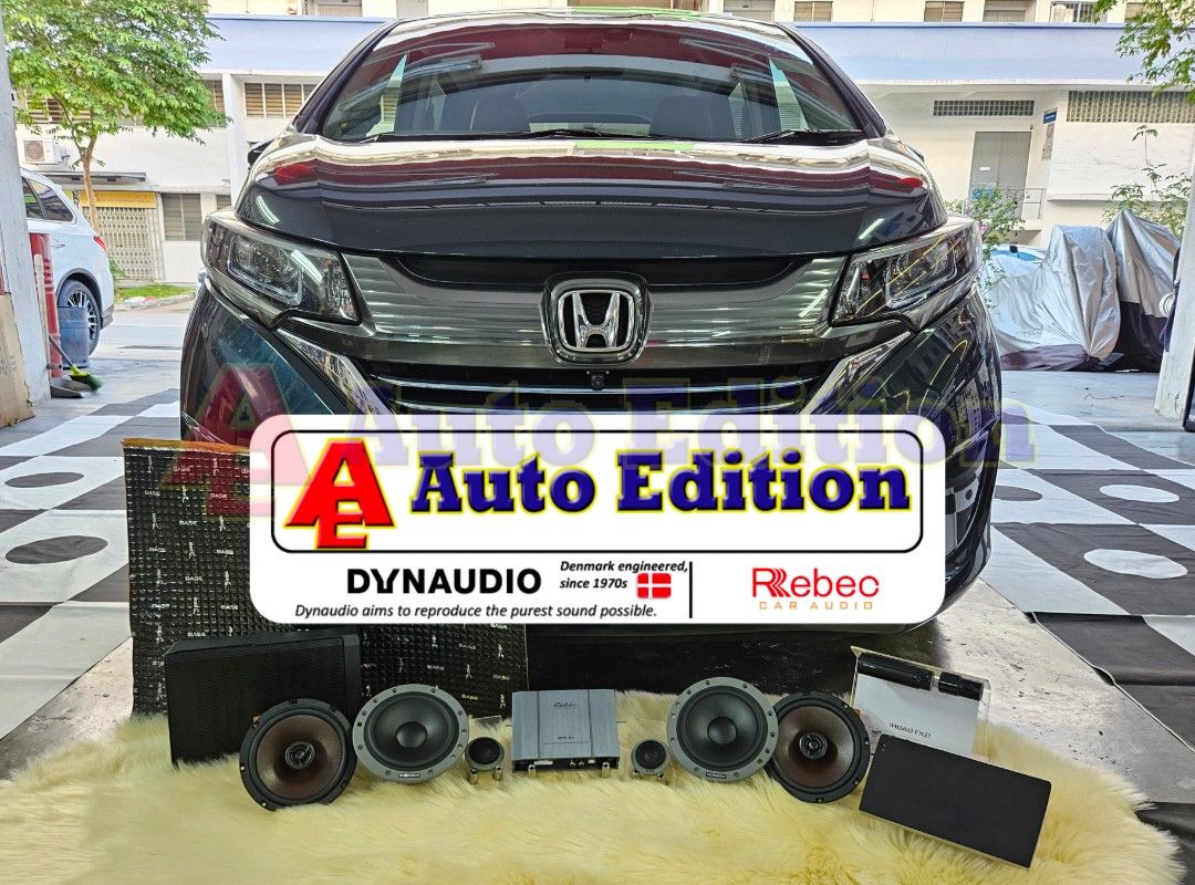 Dynaudio Car Audio package on Honda Freed •full car sound system ...