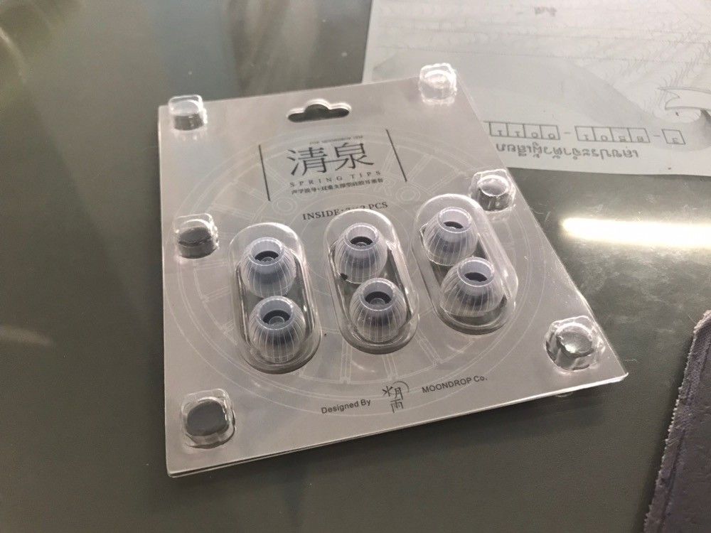 Eartips (Moondrop Silicone Spring), Audio, Headphones & Headsets on ...