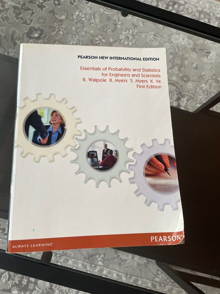 Essentials of probability and statistics Pearson, Hobbies & Toys, Books ...