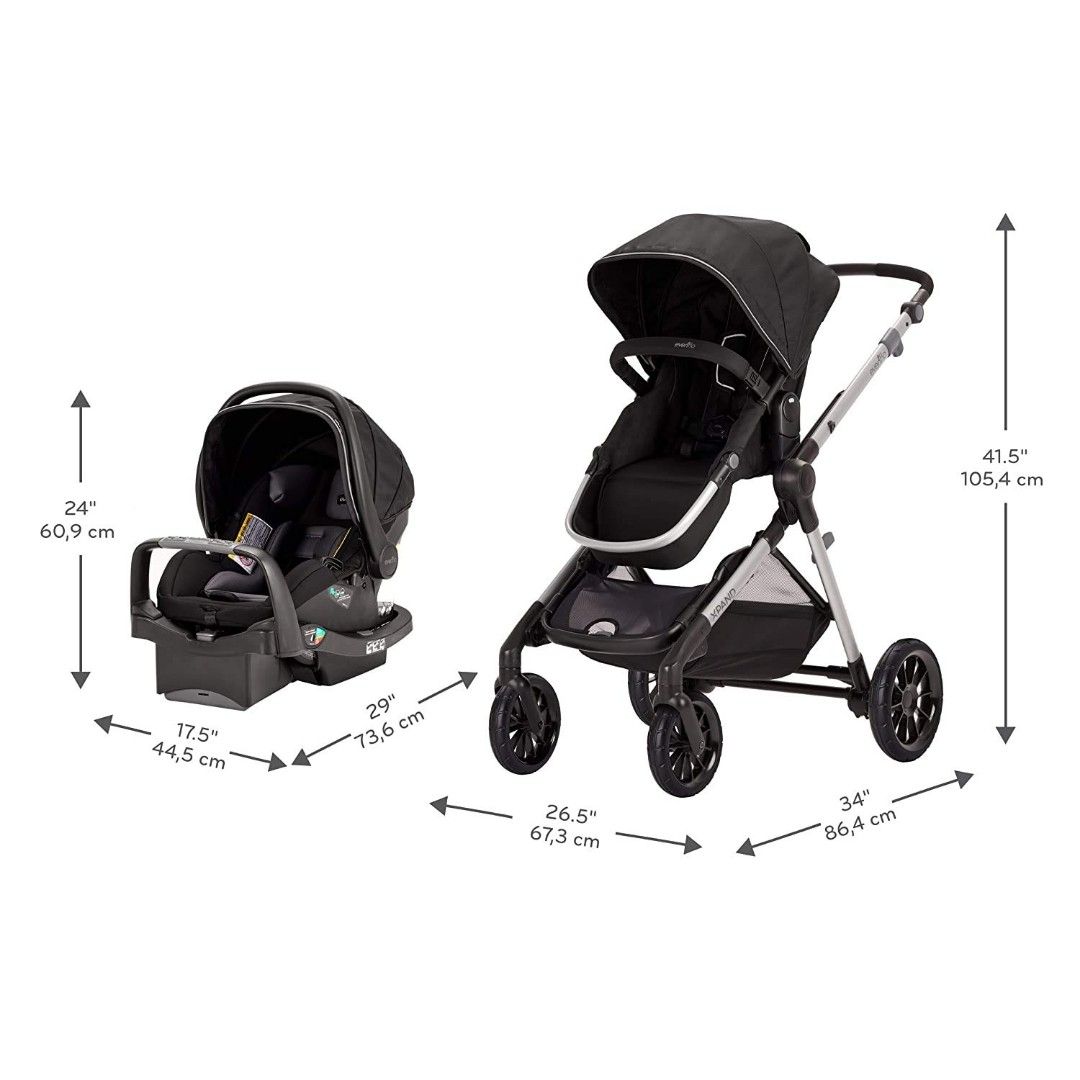 Evenflo Pivot Xpand Modular Travel System, Babies & Kids, Going Out ...