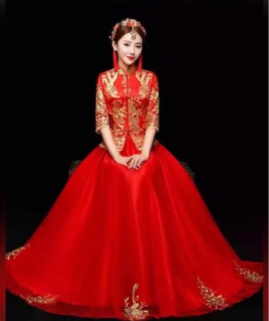Female Chinese Kwa/Kua, Women's Fashion, Dresses & Sets, Traditional ...
