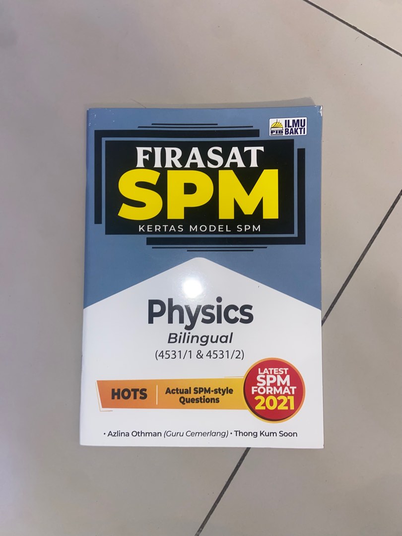 Firasat SPM Physics Form 5, Hobbies & Toys, Books & Magazines ... Firasat SPM Physics Form 5, Hobbies & Toys, Books & Magazines ...