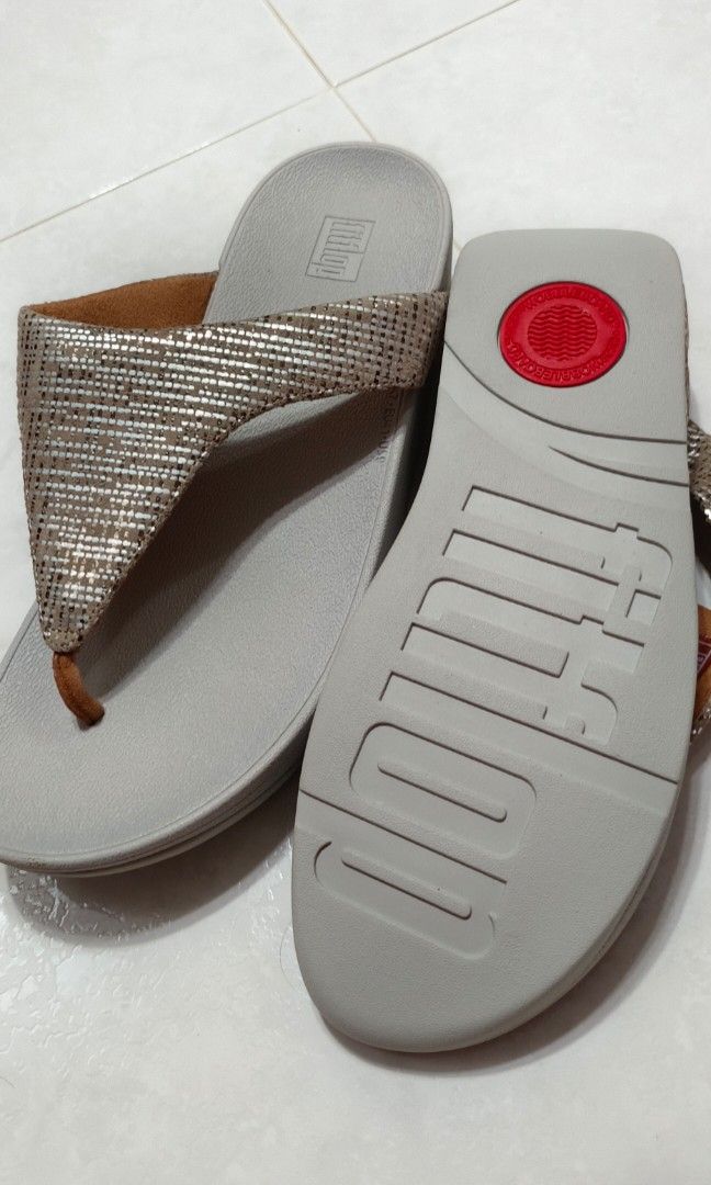 Fitflop Lottie Chain Print, Women's Fashion, Footwear, Flipflops and ...