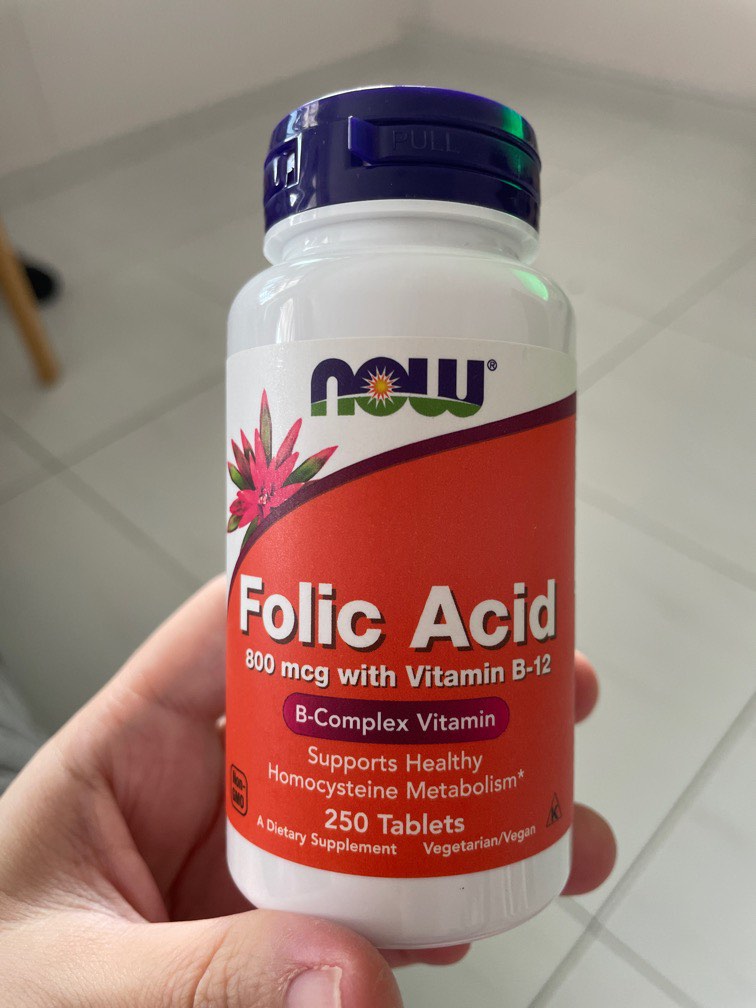 Folic acid, Health & Nutrition, Health Supplements, Vitamins ...