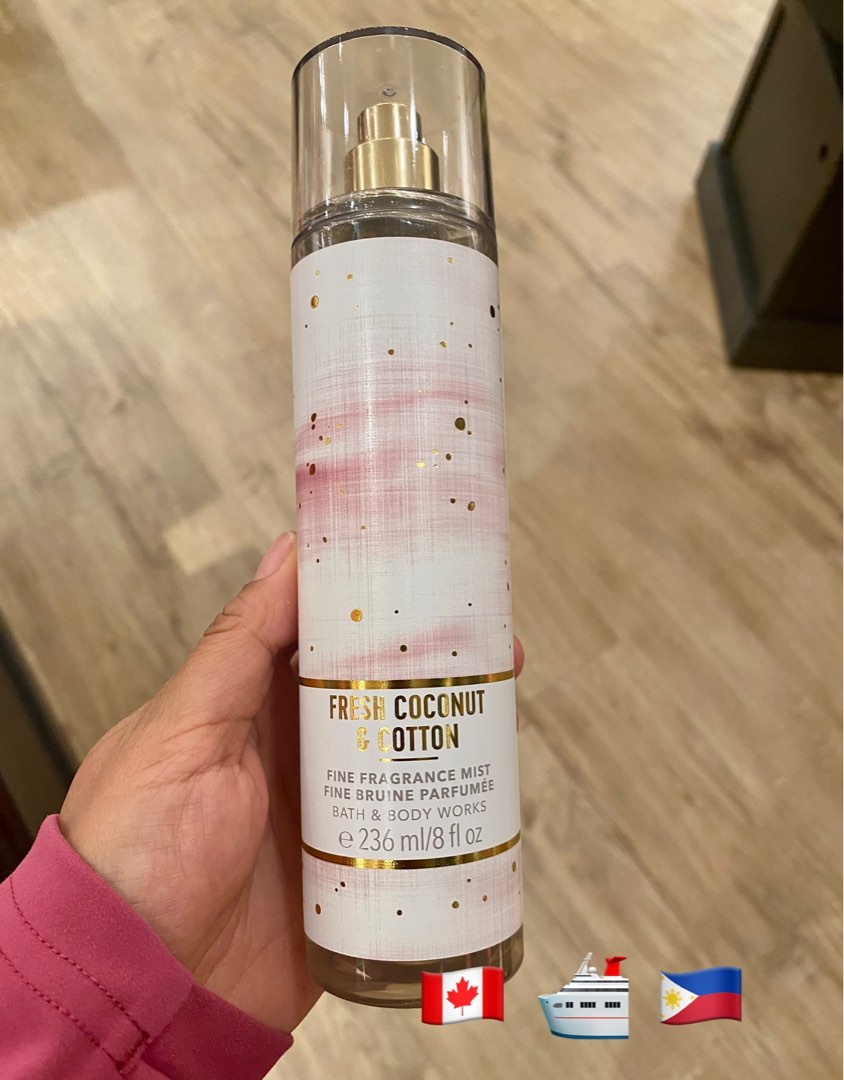 Fresh Coconut & Cotton Bath and Body Works Fragrance mist on Carousell
