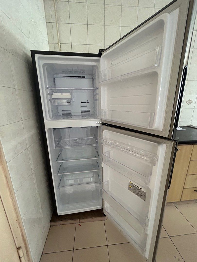 Sharp fridge about 1 year old , TV & Home Appliances, Kitchen ...