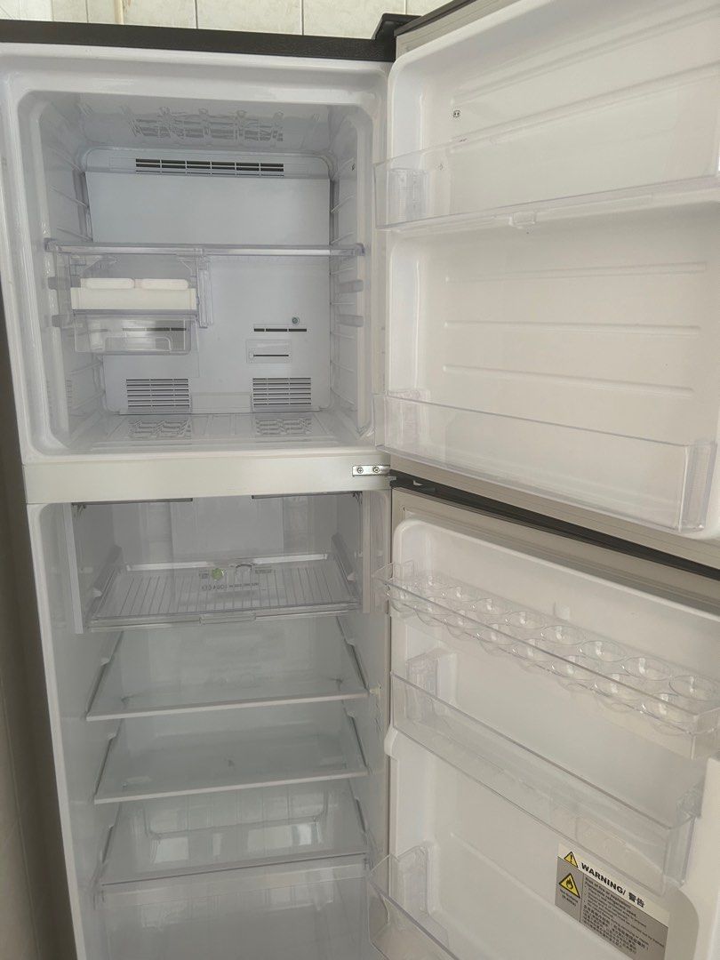 Sharp fridge about 1 year old , TV & Home Appliances, Kitchen ...