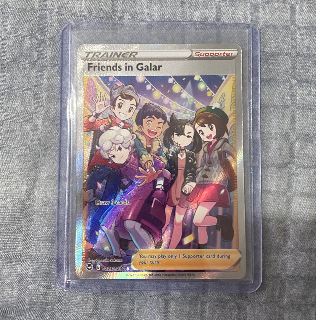 FRIENDS IN GALAR POKEMON TCG SILVER TEMPEST TRAINER GALLERY, Hobbies ...