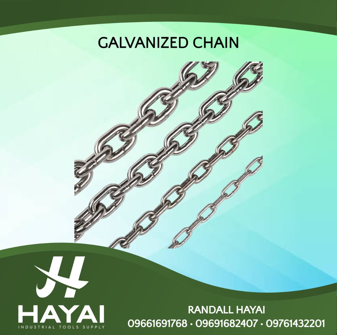 Galvanized Chain | GI Chain on Carousell