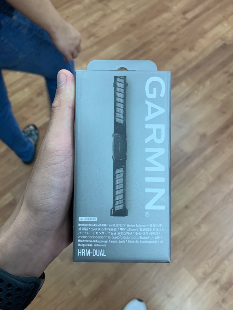 GARMIN HRM-DUAL, Sports Equipment, Bicycles & Parts, Parts ...
