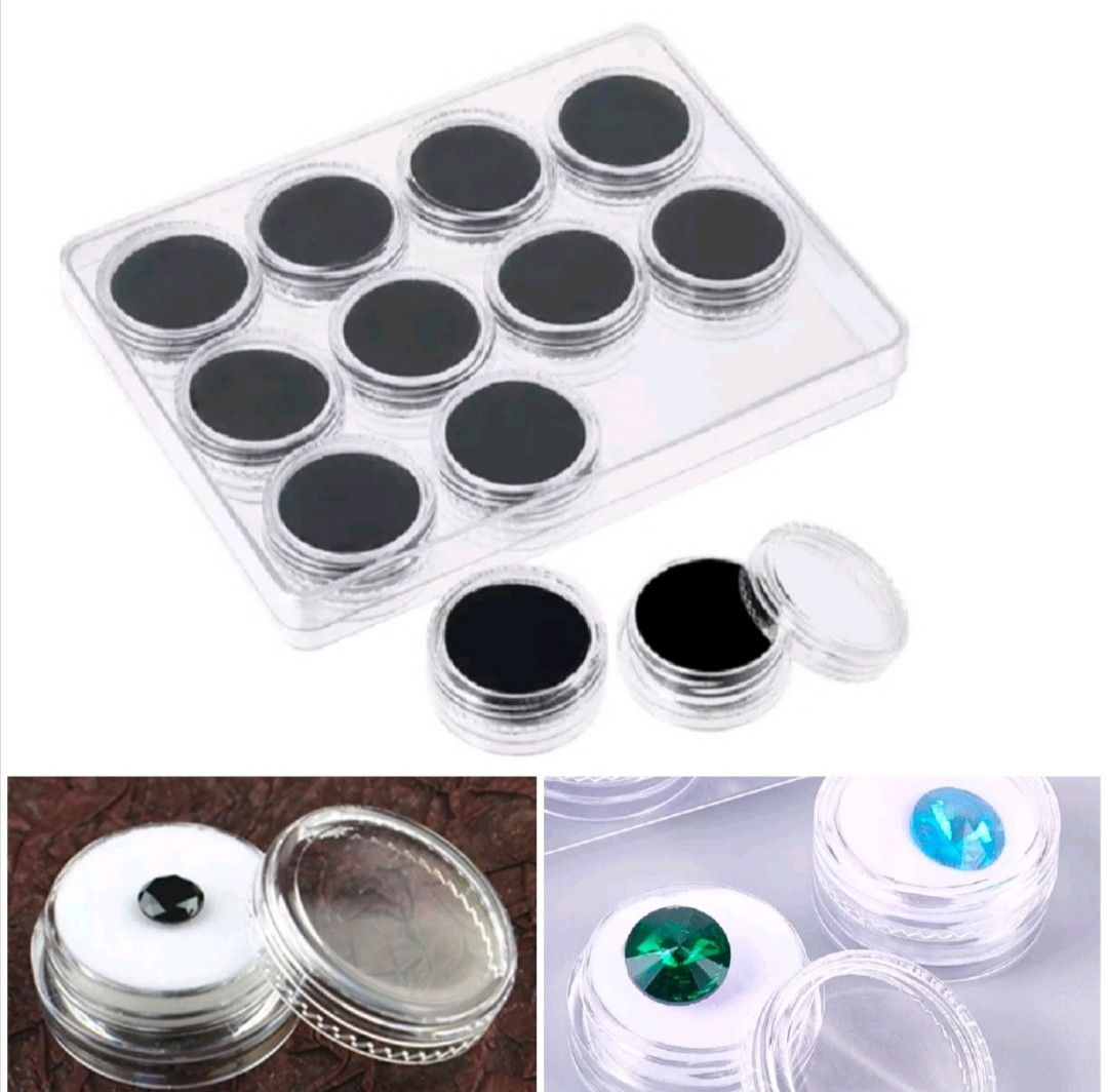 Gemstones Display Box Set, Women's Fashion, Jewelry & Organisers ...