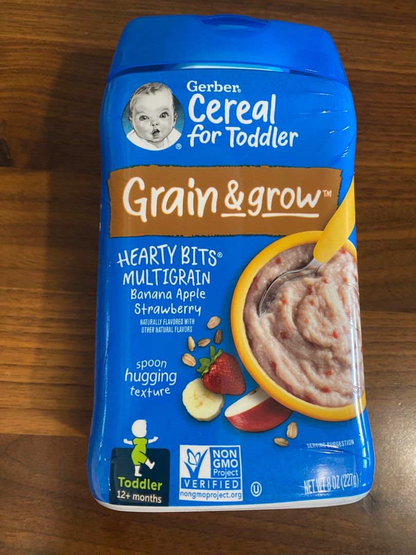 Gerber Grain & Grow cereal for toddler, Babies & Kids, Nursing ...