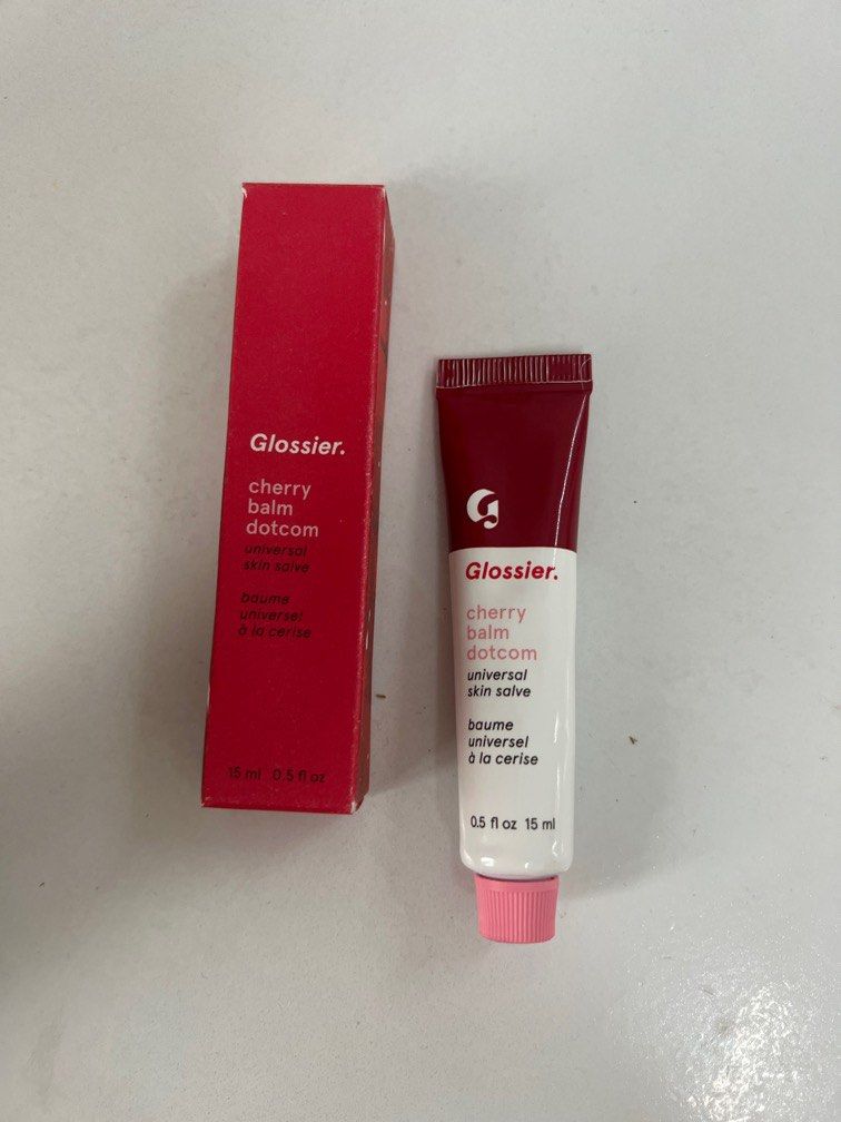 glossier cherry balm, Beauty & Personal Care, Face, Makeup on Carousell