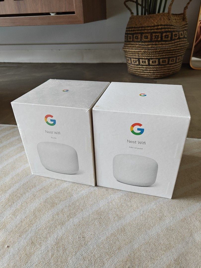 Google Nest wifi Router + Point, Computers & Tech, Parts & Accessories ...