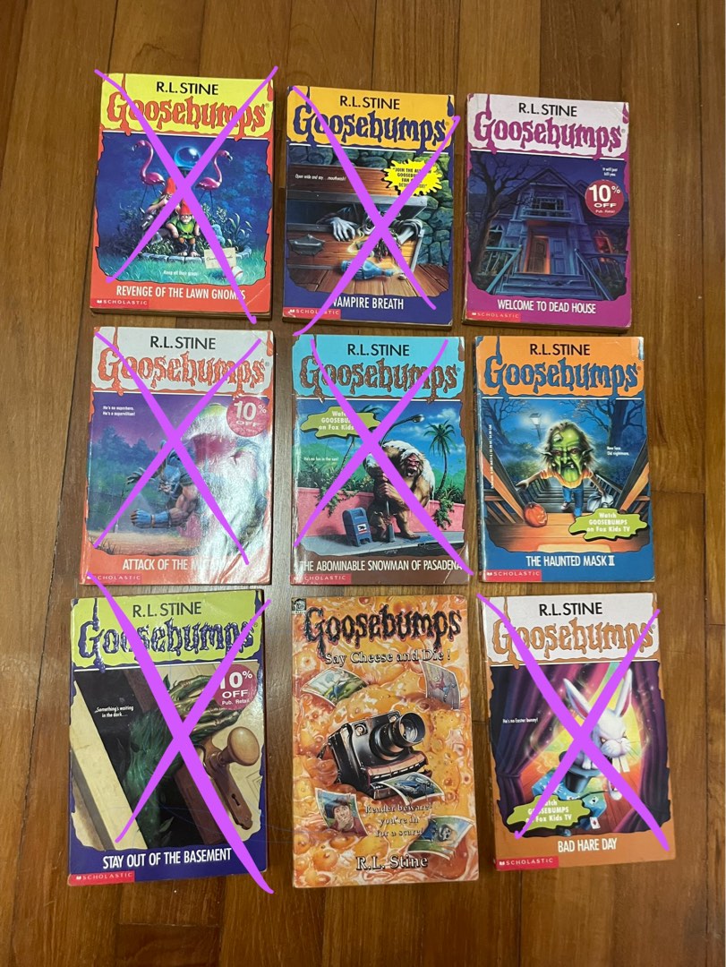Goosebumps book, Hobbies & Toys, Books & Magazines, Fiction & Non ...