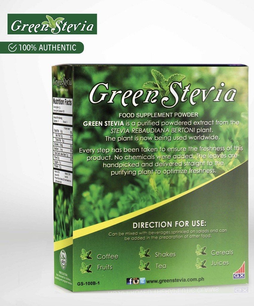 Green Stevia 1g pack sold by tingi on Carousell