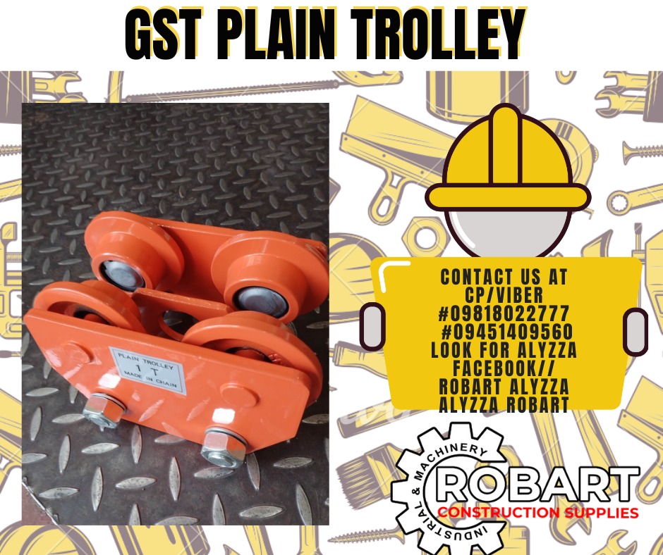 GST PLAIN TROLLEY, Commercial & Industrial, Construction Tools ...