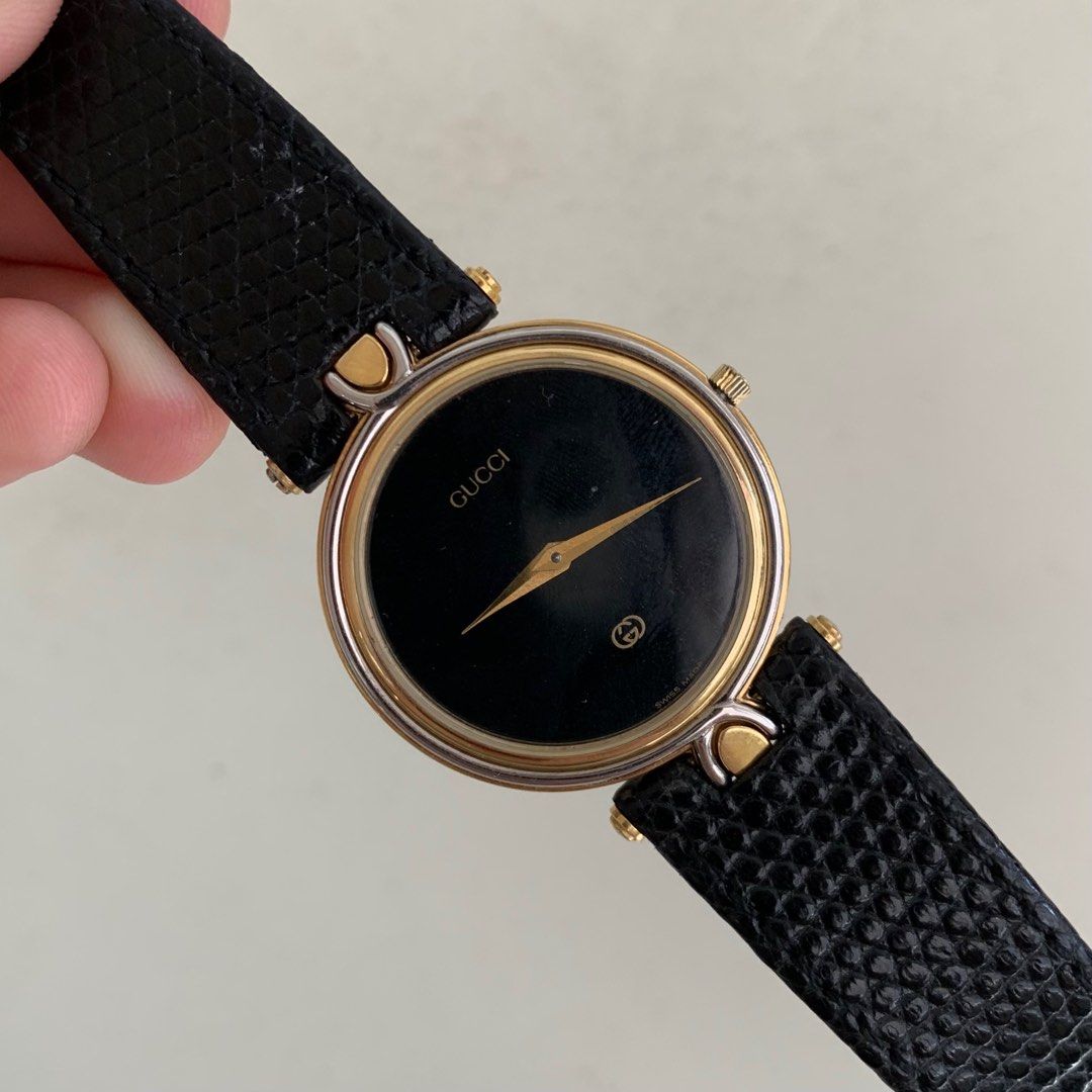 Gucci 18k Gold Plated Watch, Women's Fashion, Watches & Accessories, Watches on Carousell