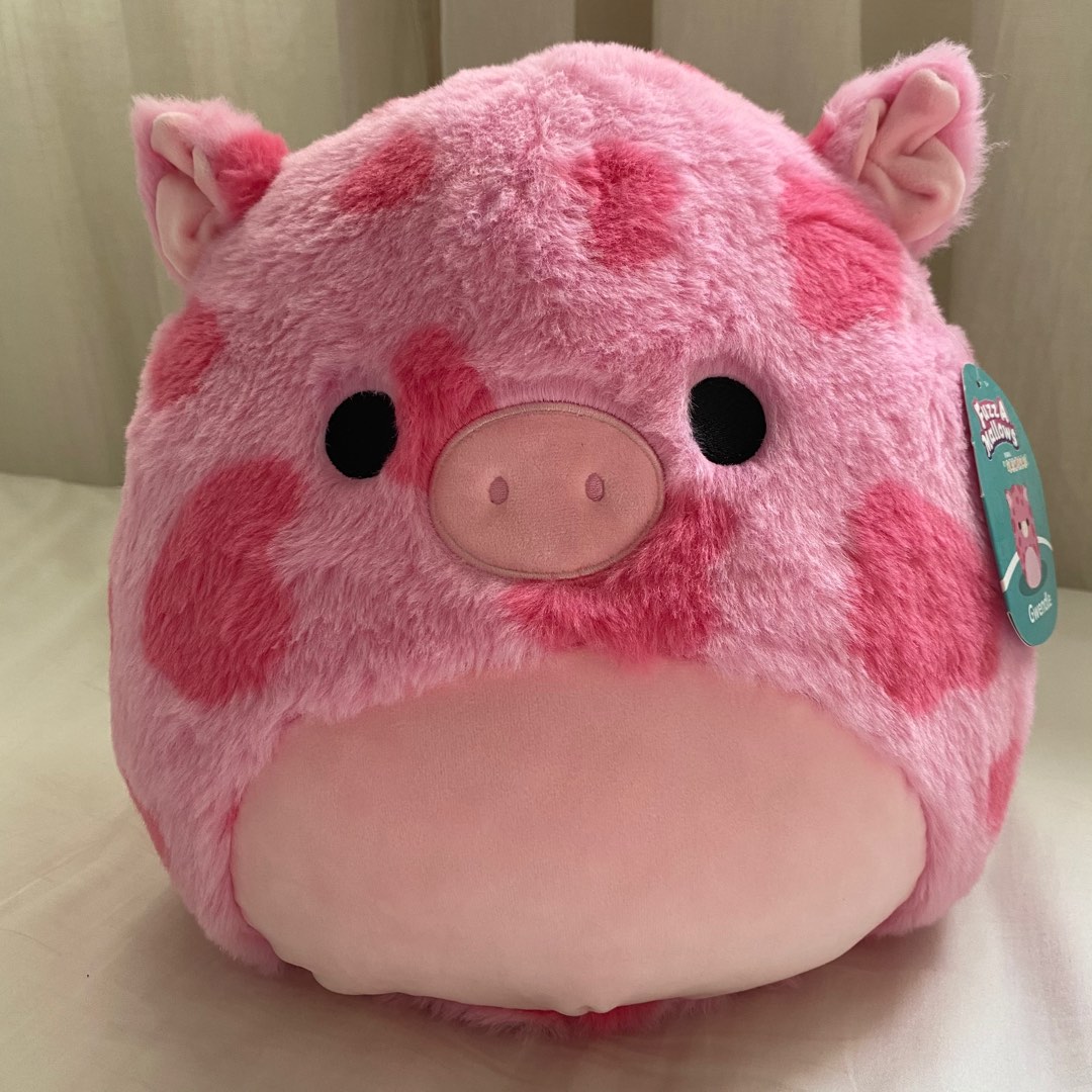 Gwendle the Pig 12" Fuzz-A-Mallow, Hobbies & Toys, Toys & Games on ...