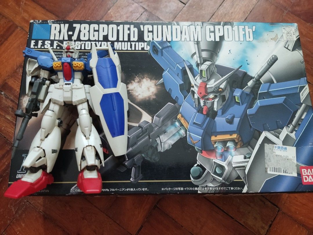 HG 1/144 Gundam GP01Fb "Zephyranthes", Hobbies & Toys, Toys & Games on ...