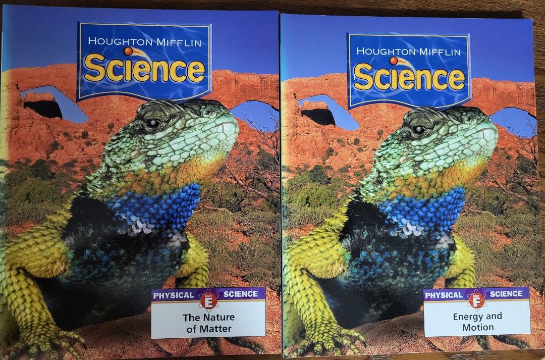 Houghton Mifflin Science (Level 4) #Life Science (Unit A & B) #Earth Science(Unit D) #Physcial ...