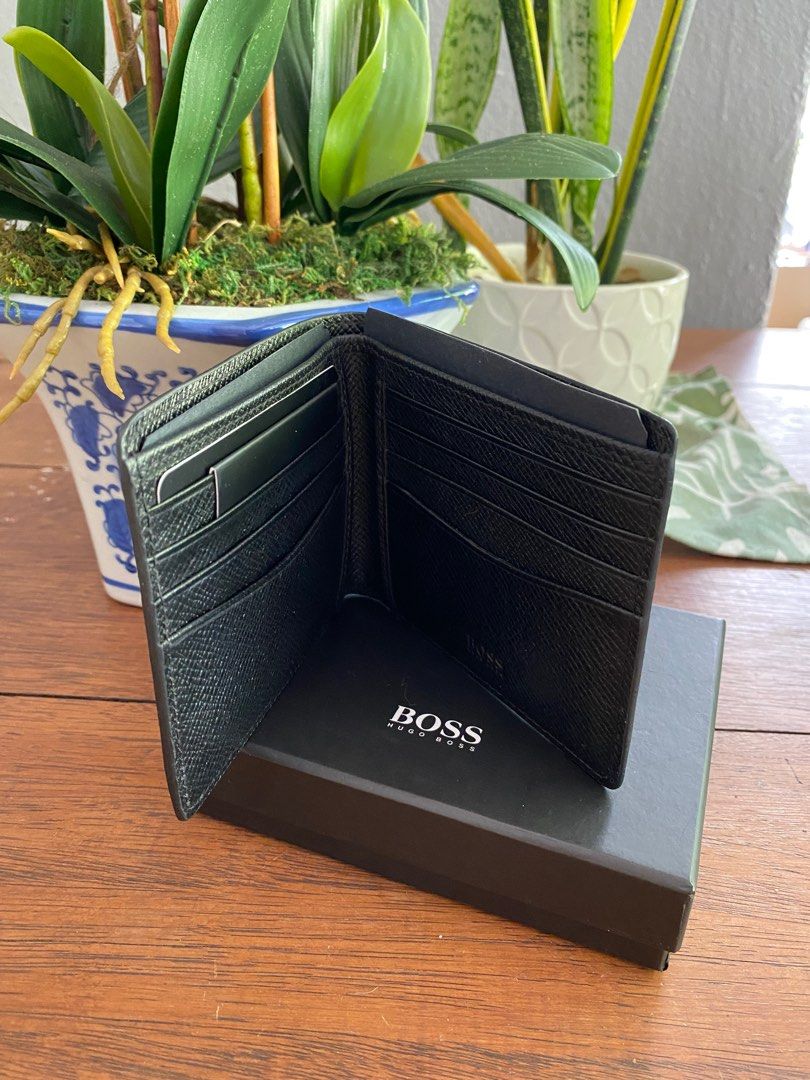 HUGO BOSS BIFOLD WALLET, Men's Fashion, Watches & Accessories, Wallets ...