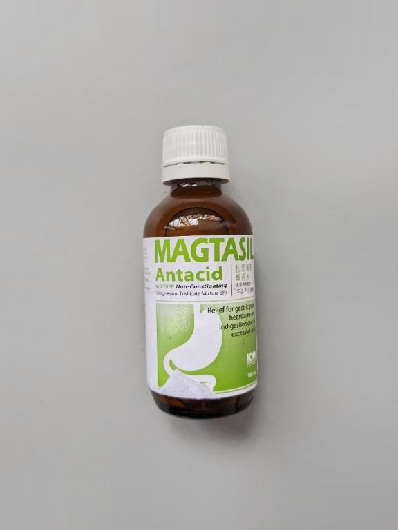 ICM Pharma MAGTASIL Antacid Solution for Stomach Pain Relief (100ML ...