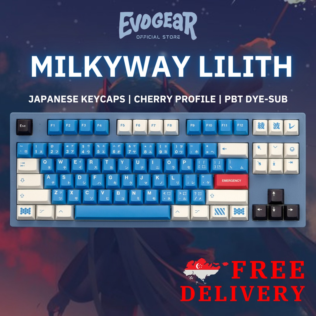 {IN STOCK} Lilith Keycaps (not keyboard) | Japanese Keycaps | Cherry ...