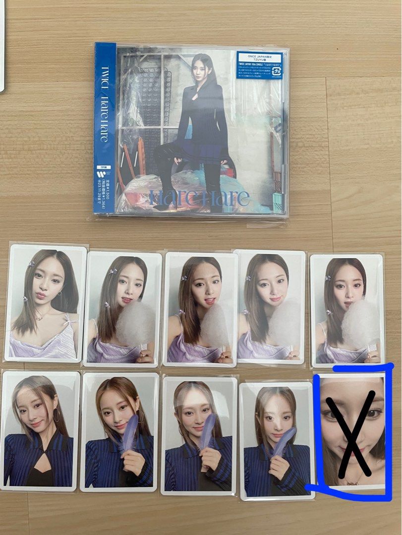 [Instocks] TWICE HARE HARE japan 10th single once japan solo version photocards nayeon jeongyeon ...
