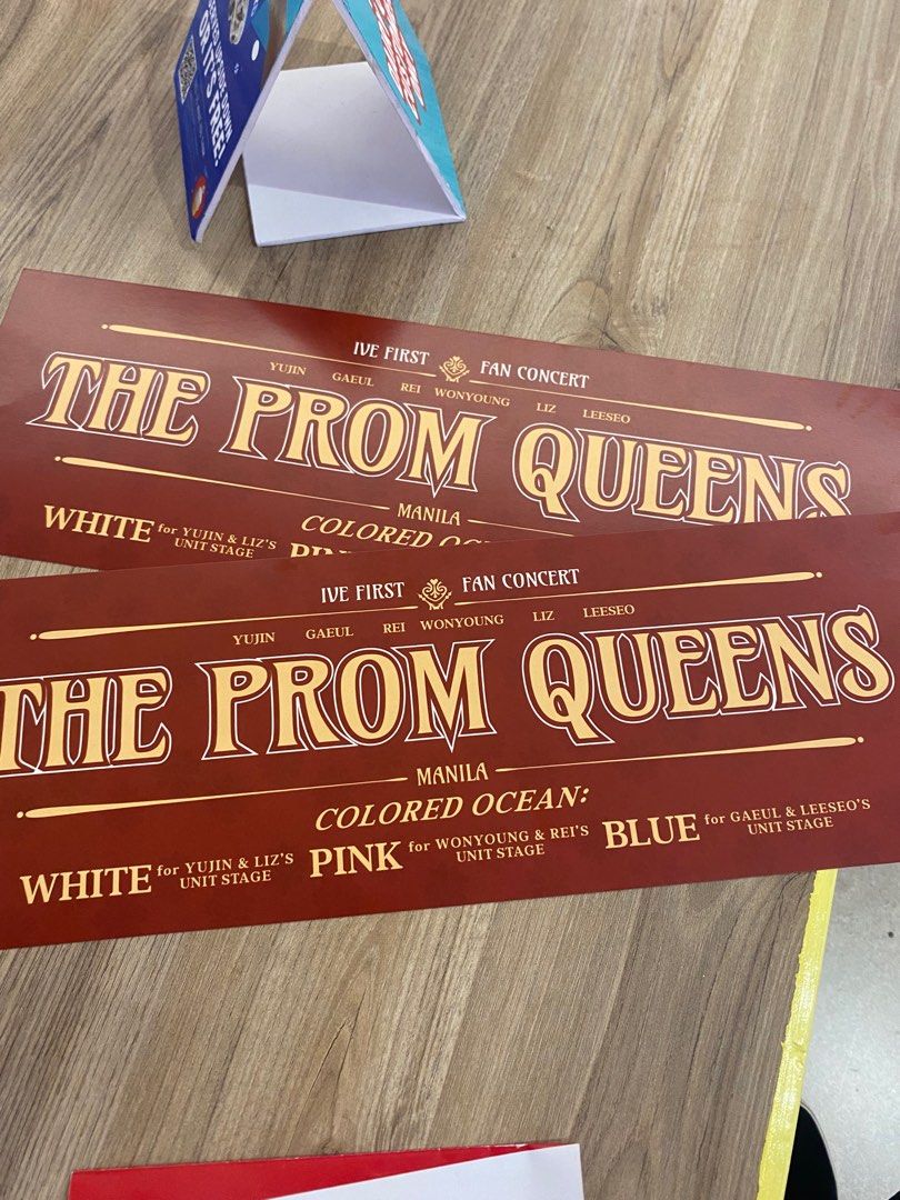 IVE Prom Queens Live In Manila Banner, Hobbies & Toys, Memorabilia ...