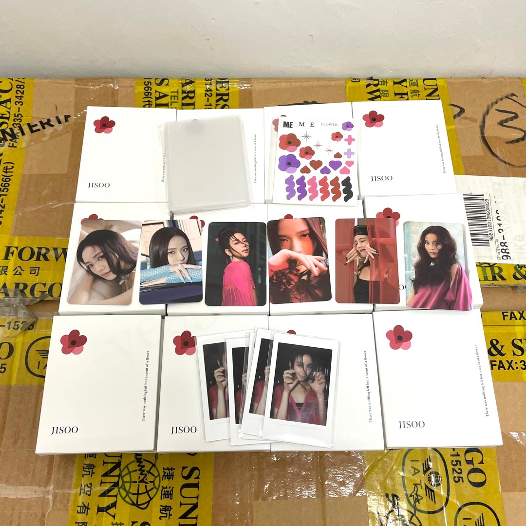 Jisoo ME Photocard Deco Kit, 興趣及遊戲, 收藏品及紀念品, 韓流 - Carousell
