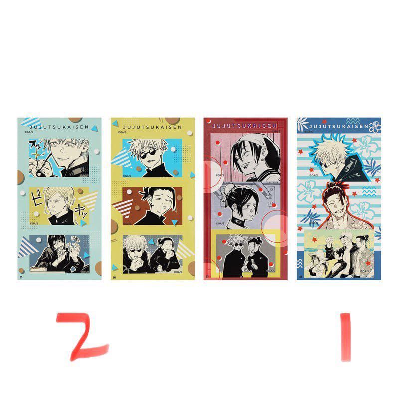 jjk sticker seal prints gojo, Hobbies & Toys, Memorabilia ...