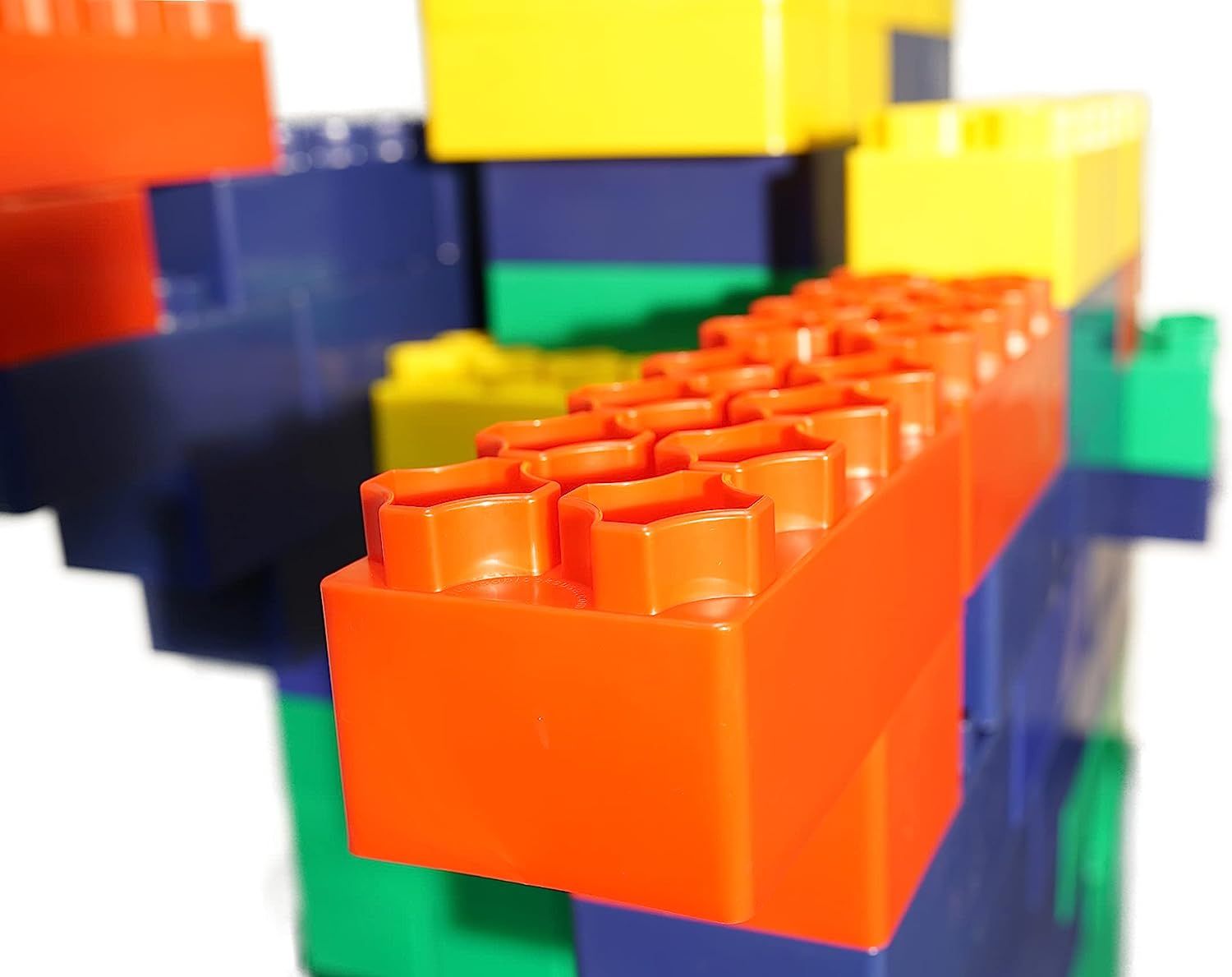 Jumbo Blocks Large Building Blocks, 192 pc, Hobbies & Toys, Toys ...