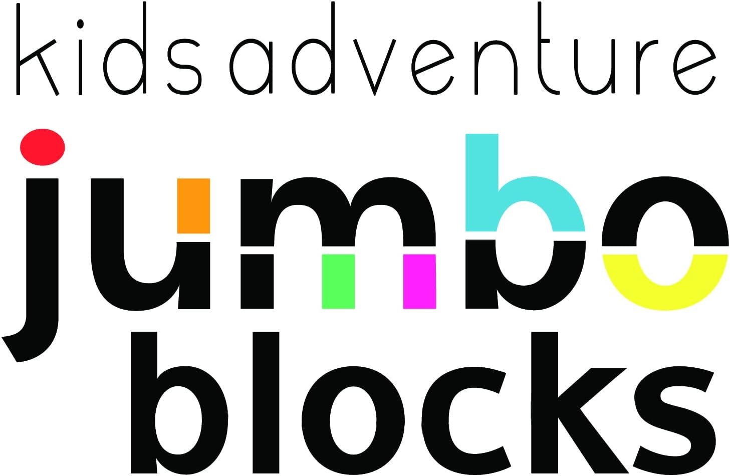 Jumbo Blocks Large Building Blocks, 96 pc, Hobbies & Toys, Toys & Games ...