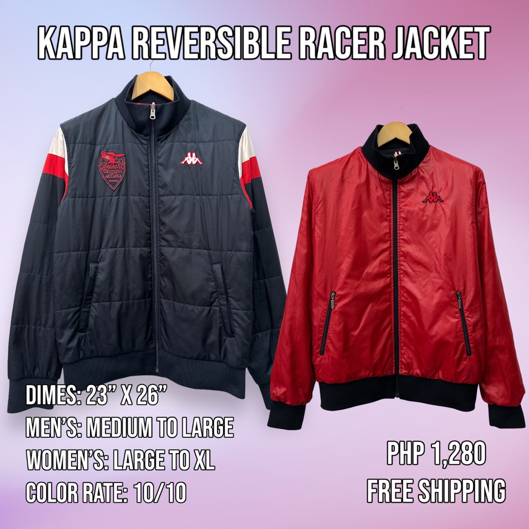 KAPPA REVERSIBLE JACKET on Carousell