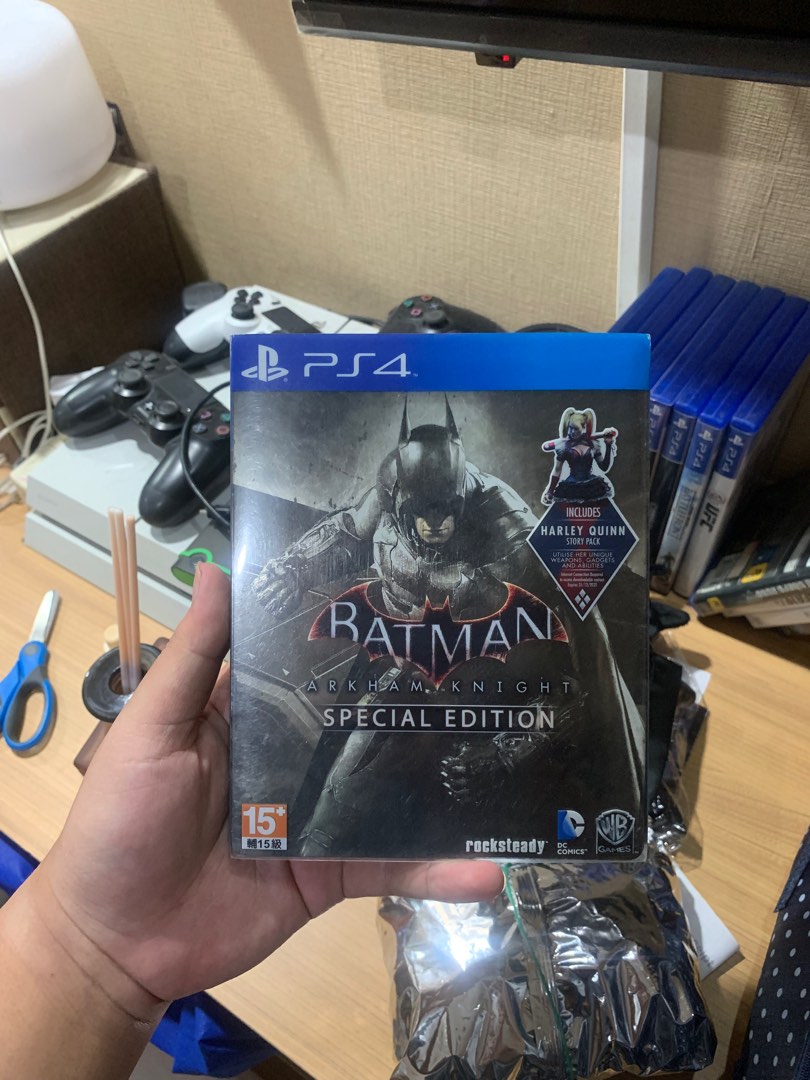 Kaset PS4 Batman Arkham Knight Special Edition, Video Game, Game di ...