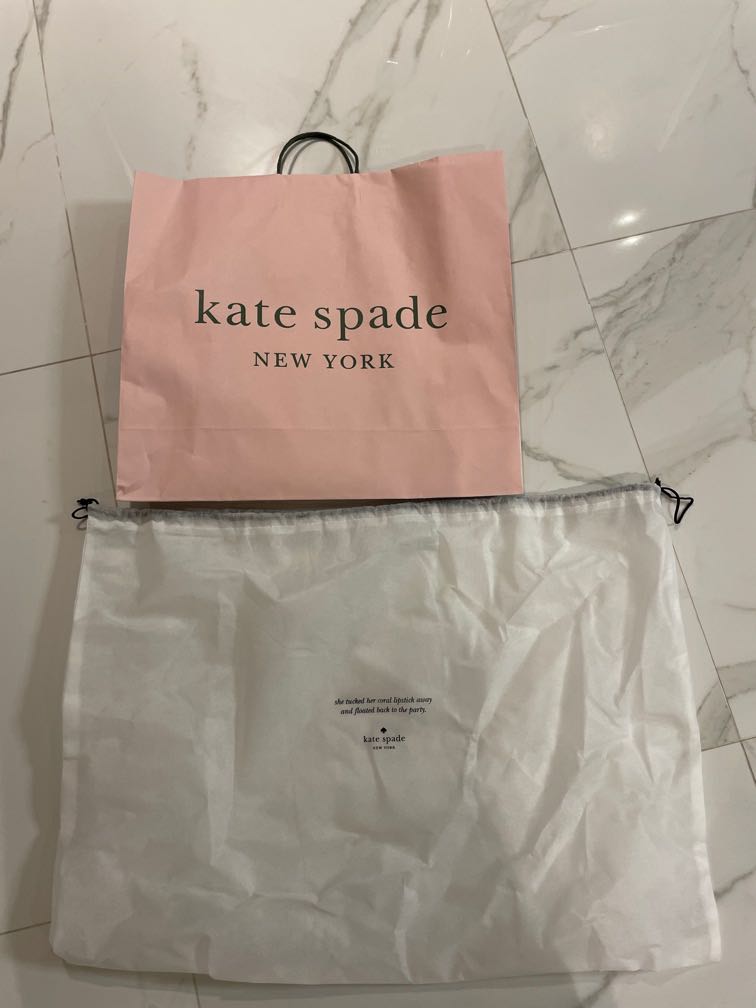 Kate spade paper bag dust bag, Women's Fashion, Bags & Wallets, Purses ...