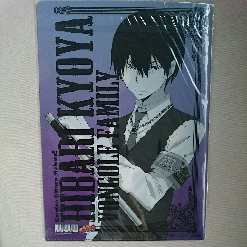 Kateikyoshi Hitman Reborn KHR Hibari A4 Clear File, Hobbies & Toys ...