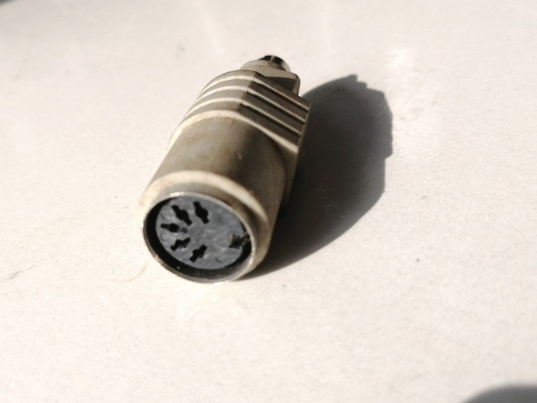 Male PS/2 to Old AT Keyboard Adapter 5pin Female , Computers & Tech ...